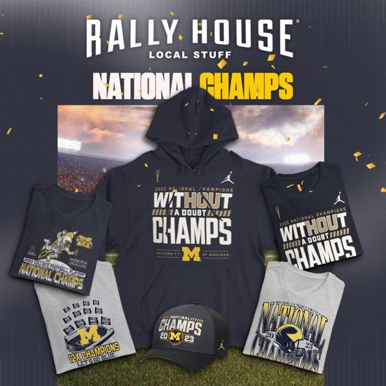 Rally House Provides Fans with Michigan Wolverines CFP Championship ...
